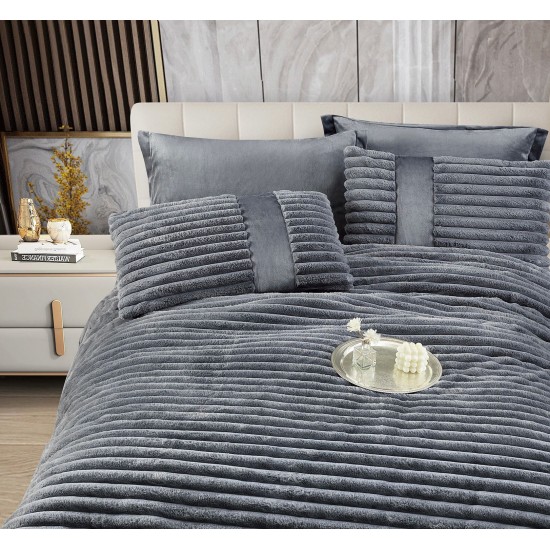 Lenjerie de pat Cocolino cu pilotă inclusă și cearșaf cu elastic, 6 ...