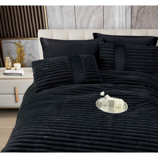 Lenjerie de pat Cocolino cu pilotă inclusă și cearșaf cu elastic, 6 ...